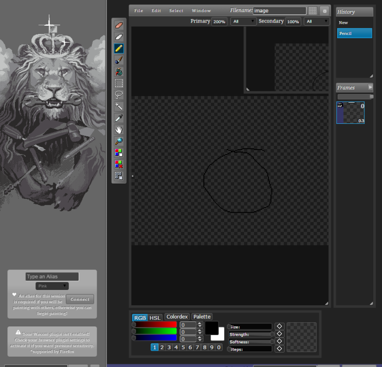 온라인 픽셀아트 드로잉 사이트들 정리 / PISKEL[피스켈], PIQ[픽] 등 / 온라인 프로그램(소프트웨어) : 네이버 블로그