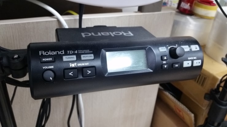롤랜드 중고 전자드럼 TD-4KP 중고악기 판매 : 네이버 블로그
