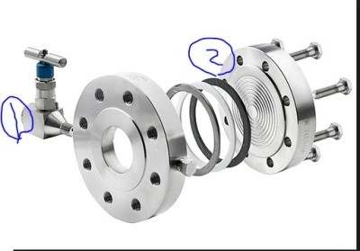 Flush Ring = Calibration Ring, Pressure Gauge Diaphragm Seal 에 주로 쓰이는 ...