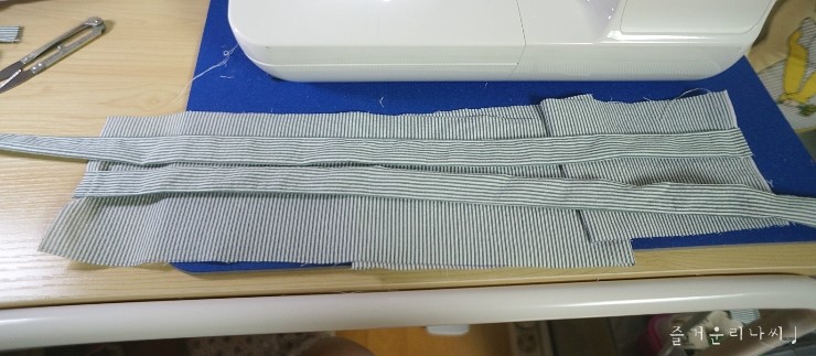 과정샷 한복 허리치마 만들기 허리치마 만드는 방법 생활한복 만들기 네이버 블로그