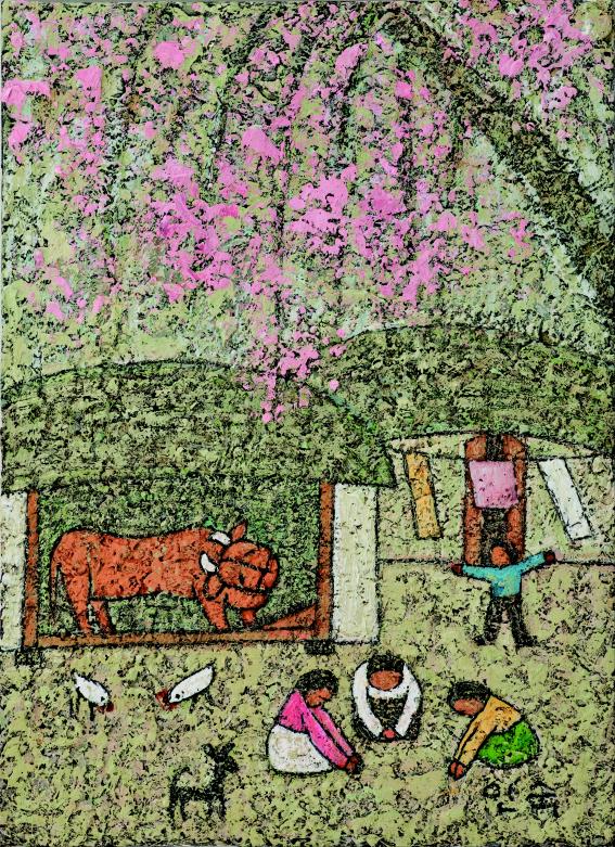 '박수근의 장녀' 박인숙 (InSuk Park)의 작품과 그림 가격 : 네이버 블로그