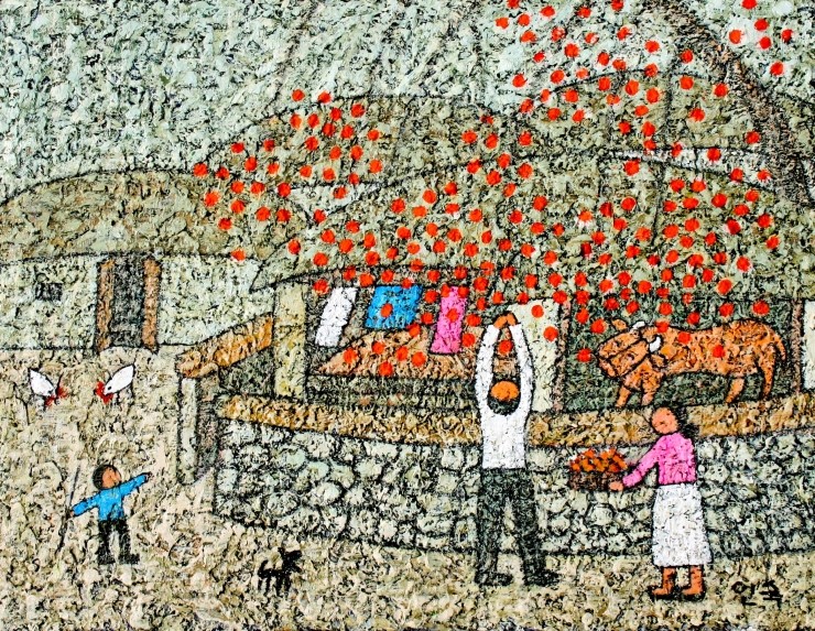 '박수근의 장녀' 박인숙 (InSuk Park)의 작품과 그림 가격 : 네이버 블로그