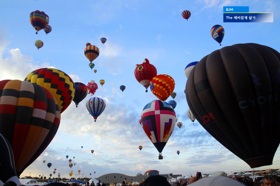 앨버커키 국제 열기구 축제 세계에서 제일 큰 열기구 축제 네이버 블로그