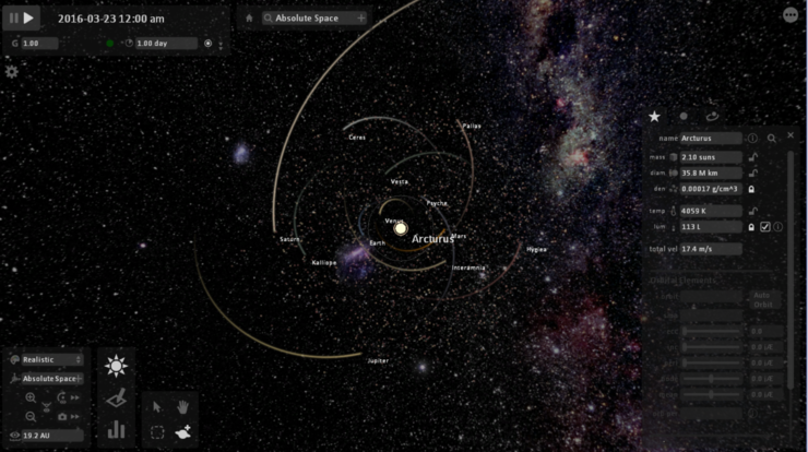 Universe sandbox1 우주 시뮬레이션 프로그램 간단소개 : 네이버 블로그