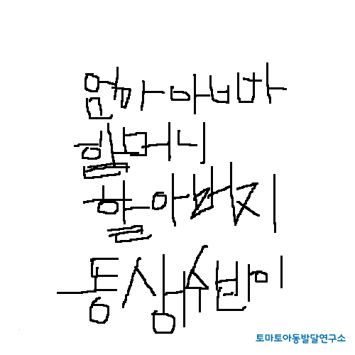쓰기발달 유아쓰기발달단계 아동쓰기발달단계 아동언어발달과 쓰기단계 토마토아동발달연구소 네이버 블로그