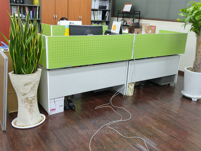 사무실 책상세트, 사무실가구세트, 직원책상, 파티션, 책상위 파티션, 인테리어 파티션, 스크린파티션, 구로동 사무실 세팅 ...