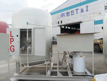 LPG 가스공급 - LPG 저장탱크 0.5톤, 1톤 2.45톤 : 네이버 블로그