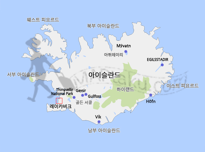 아이슬란드 주요 관광지 위치 및 레이캬비크 인기추천 숙소호텔and호스텔 지도 네이버 블로그