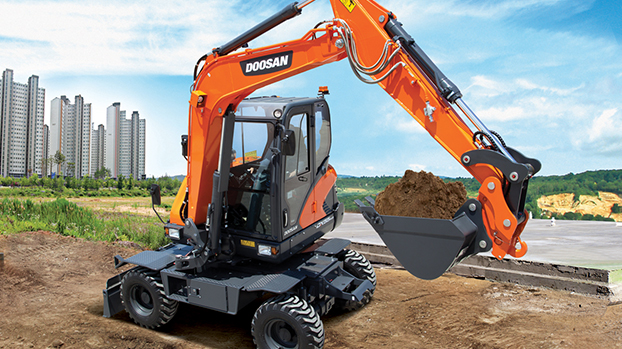 두산굴삭기제원표/두산DX55-5 제원표/두산03W 제원표/두산55W 굴삭기사진 : 네이버 블로그