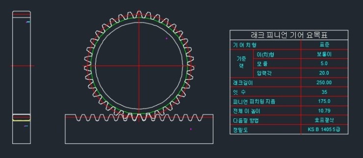 스퍼기어 평기어 베벨 기어 헬리컬기어 웜기어 랙과 피니언 기어요목표그리기전위계수도면설계 네이버 블로그