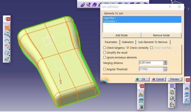 [카티아 기초]Surface 기초. Generative Shape Design으로 간단한 부품 그리기 : 네이버 블로그