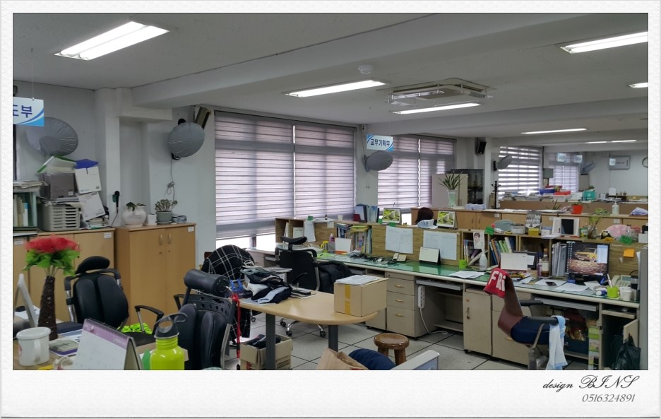 부산 삼락중학교 부산시 사상구 삼락중학교 교실교무실 방염커텐방염콤비롤스크린 출장실측 교체이전설치 학교방염커텐학교방염