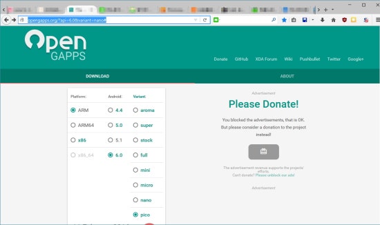 안드로이드 오픈 갭스(open gapps) 다운로드 : 네이버 블로그