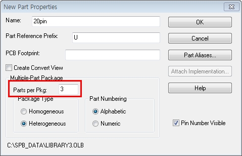 OrCAD Tip) Multiple-Part Package 할때 Parts per pkg 수를 수정하기 : 네이버 블로그