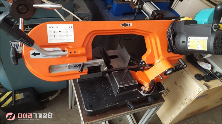 [유익테크] 대만제 중고 소형밴드쏘 YCM-170, 휴대용밴드쏘 : 네이버 블로그