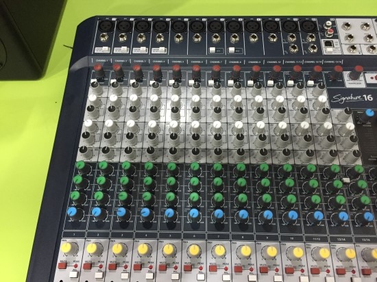 사운드크래프트 시그니처16 시그니쳐16 SOUNDCRAFT SIGNATURE 16 믹서 : 네이버 블로그