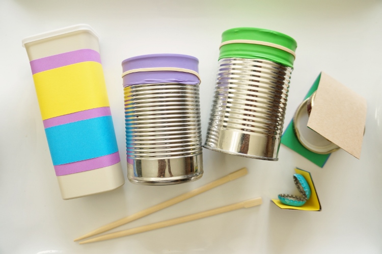 재활용품을 이용한 악기만들기 ㅣ 유아미술놀이자료 : DIY Musical Instrument(Drum/Shaker ...