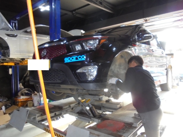 코란도c 렉카 테크프로 쇼바 장착코란도튜닝코란도쇼바렉카튜닝듀크레이싱부천튜닝샵인천튜닝샵부천쇼바전문점렉카머플러
