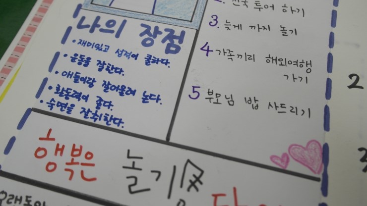 꿈진로 신문 만들기 꿈진로수업 진로교육 인성교육 네이버 블로그