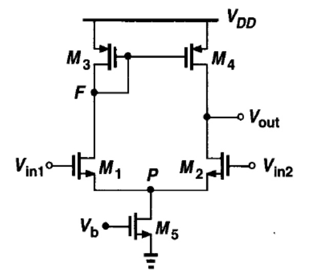 Differential Pair with MOS load -1 : 네이버 블로그