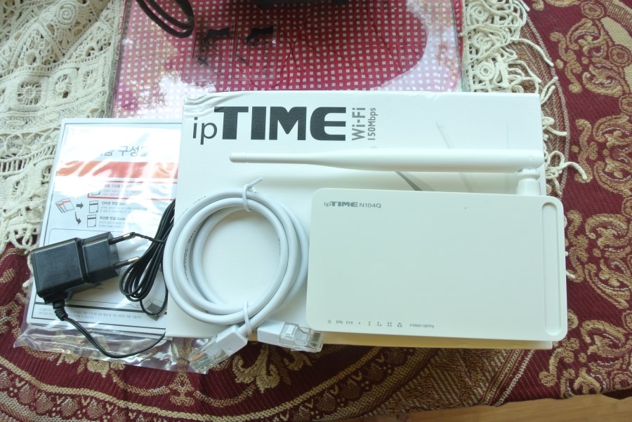 ipTIME N104Q WIFI공유기 설치방법부터 설정까지! : 네이버 블로그