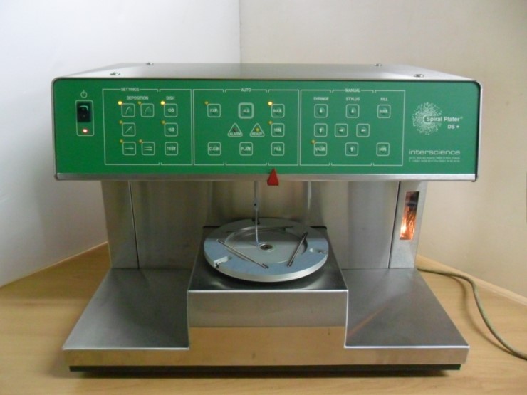 Automatic Spiral Diluter and Plater Spiral Plater DS+ (interscience) ---> 판매완료 : 네이버 블로그