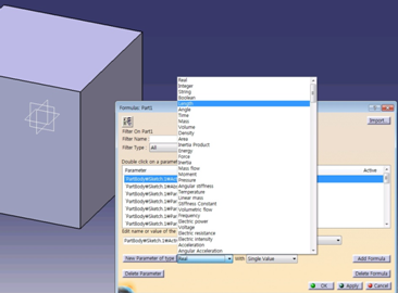 CATIA 카티아의 기능 중 파라미터(parameter)는 무엇일까? : 네이버 블로그