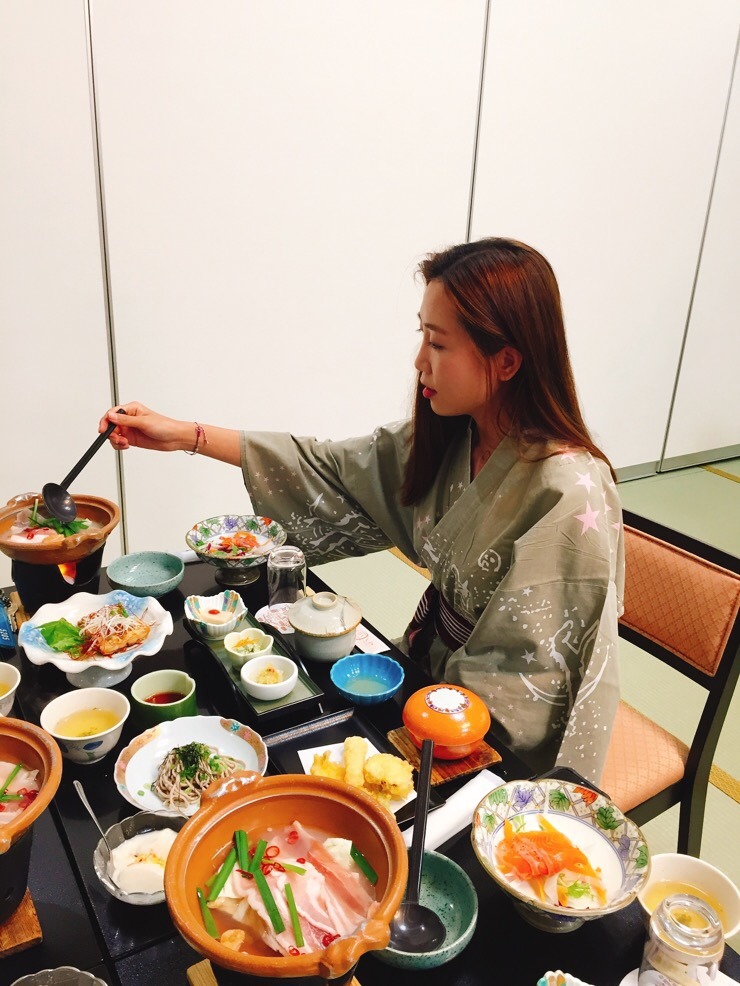 후쿠오카 료칸 추천 아마가세 썬빌리지 호텔 가이세키정식과 조식 온천까지 다다미방에서 둘째날 네이버 블로그