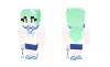 마인크래프트 여자스킨 마린룩 소녀스킨 네이버 블로그
