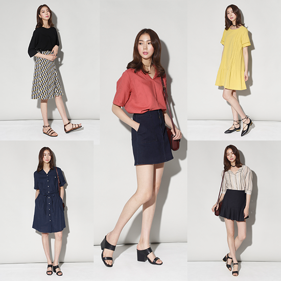 여자 캐주얼룩 로엠 온라인몰 8월 신상품으로 화사하고 예쁘게 입자♥ 네이버 블로그