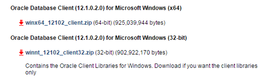 Oracle Client 설치 및 ODBC 설정 : 네이버 블로그