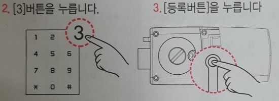 디지털 도어락자동키전자키번호키디지털키 자동잠금 수동잠금 등록 설정 변경 해지 방법및 볼륨조절 등록 설정 방법 유니코
