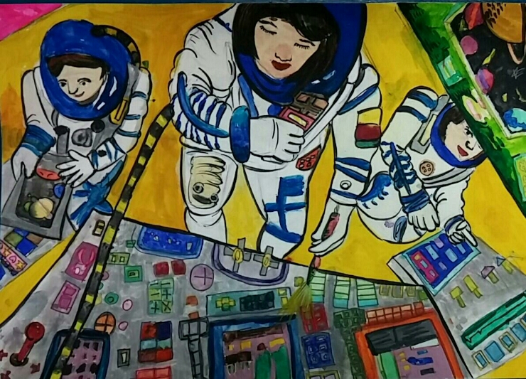 진접홍익미술학원 미래내모습그리기대회 에 출품한 초4 고다현학생 작품입니다 네이버 블로그