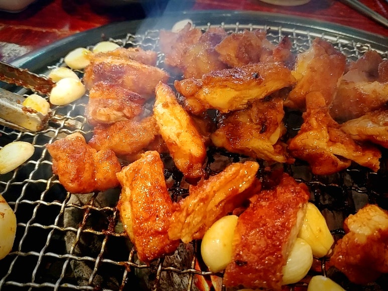 강남역 뱅뱅사거리 맛집 | 강남 닭갈비 좋은 숯에 구워먹는 좋은 고기 참숯닭갈비 반 네이버 블로그