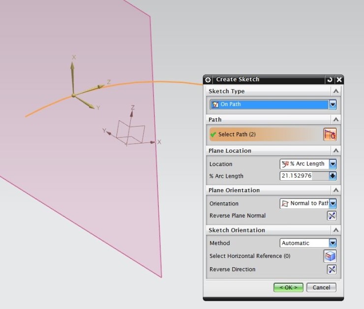 [UG-NX] Swept (스웹) 에 대해서.. (Section Curve 포함) : 네이버 블로그
