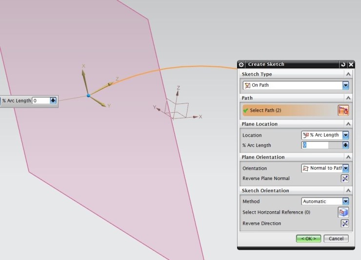 [UG-NX] Swept (스웹) 에 대해서.. (Section Curve 포함) : 네이버 블로그
