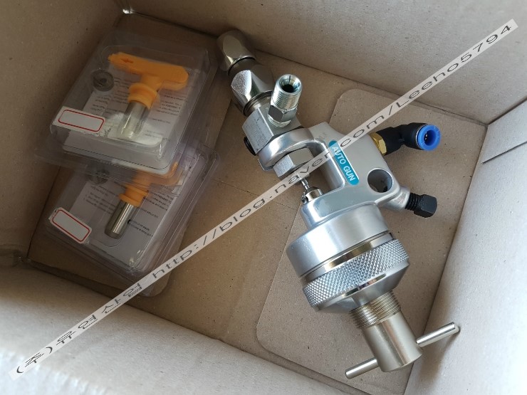 에어리스 도장기 그레이코 , AUTO GUN 오토건, 스위치팁 납품 : 네이버 블로그