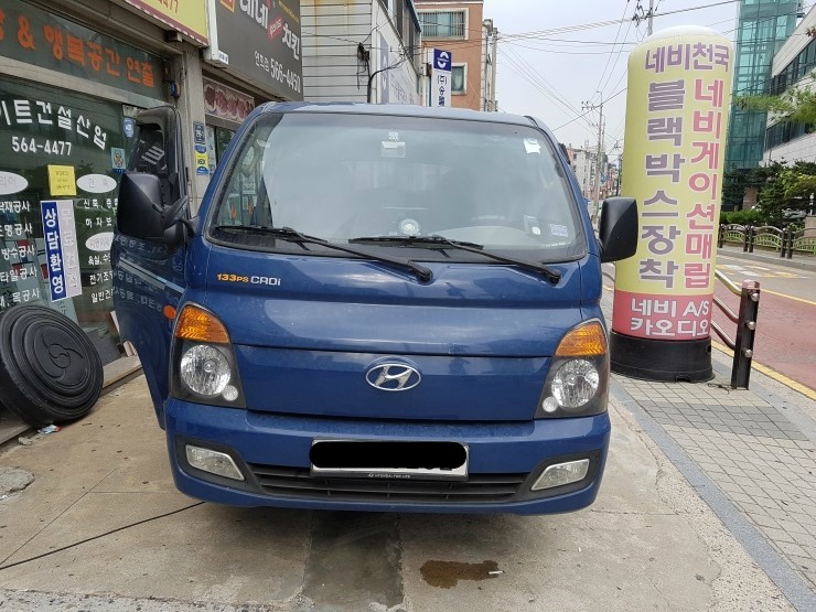 현대자동차 화물차 포터2차량에 봉고3카오디오장착하기 인천카오디오설치 네이버 블로그