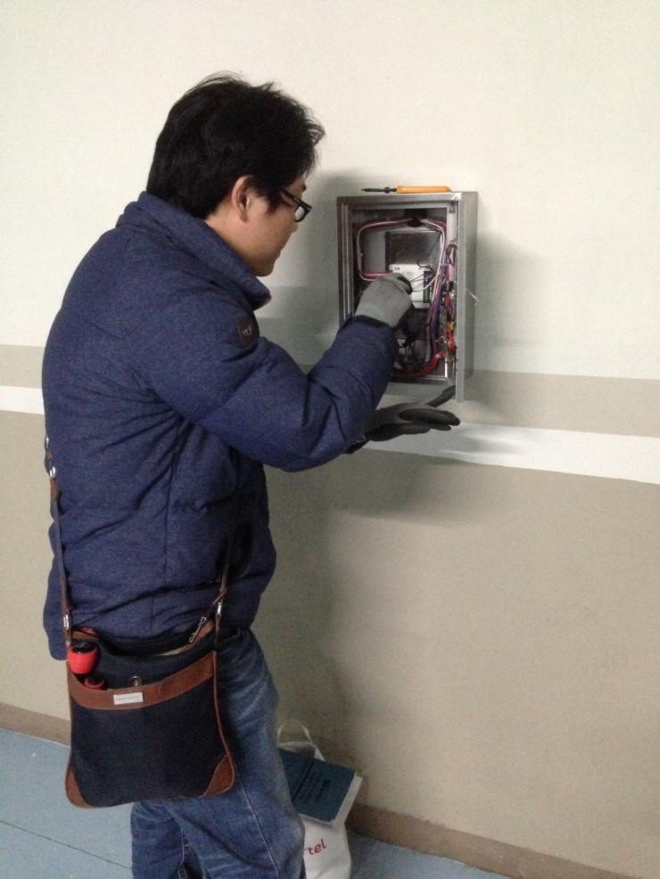지하주차장 준비작동식 Svp Ab감지기 선로단선 보수 및 화재수신기 수리 작업 채수오 네이버 블로그