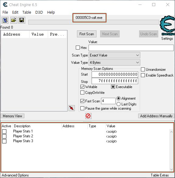 치트테이블 .CT 파일 치트엔진에서 사용하기 : 네이버 블로그