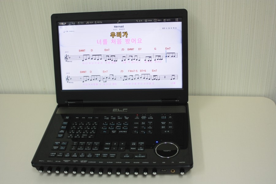 색소폰 반주기 엘프 E-909 사용후기! : 네이버 블로그