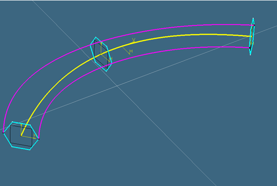 카티아 CATIA V6 - Multi-Sections Surface(멀티섹션서페이스) 생성 방법 : 네이버 블로그