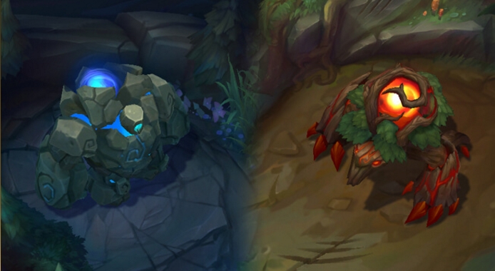 롤 시즌7 정글몹 강타 변화 레드 블루 몬스터 : 네이버 블로그