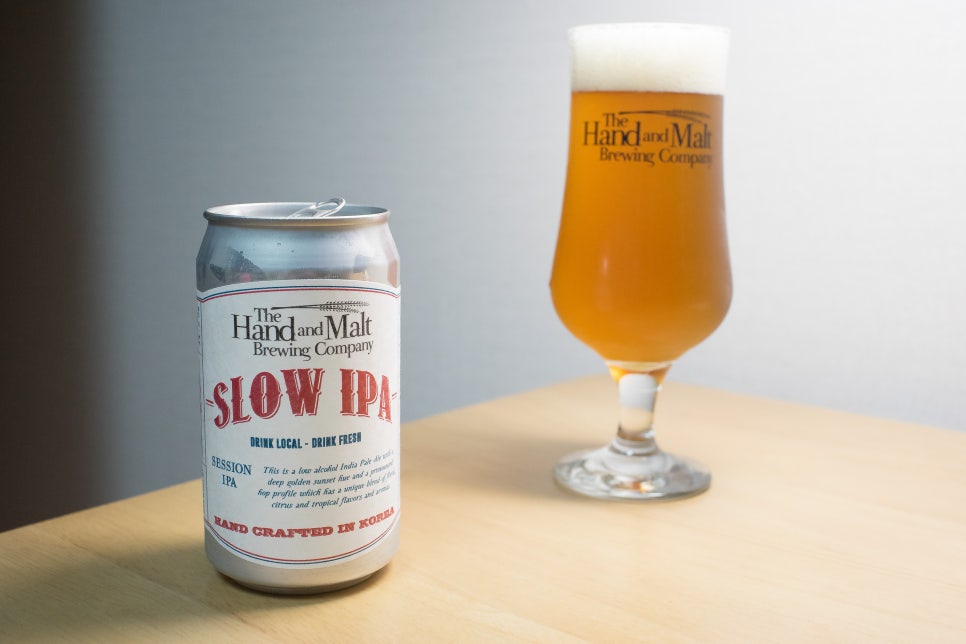 71. [한국/Session IPA] 핸드앤몰트 슬로우IPA / Hand&Malts Brewery Slow IPA 후기 by ...