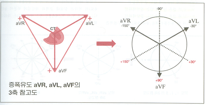 심전도] 사지 단극유도- aVR, aVL, aVF : 네이버 블로그