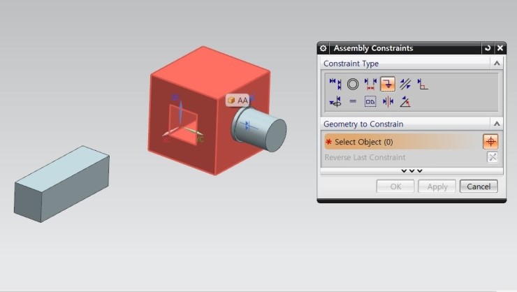 [UG-NX] Assembly (어셈블리) # 2 (Fix & Distance) : 네이버 블로그