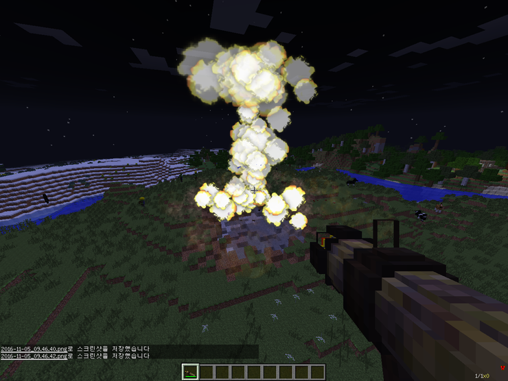 마인크래프트 Techguns Mod (테크건 모드) 1.7.10 신기한 무기가 추가된다! : 네이버 블로그