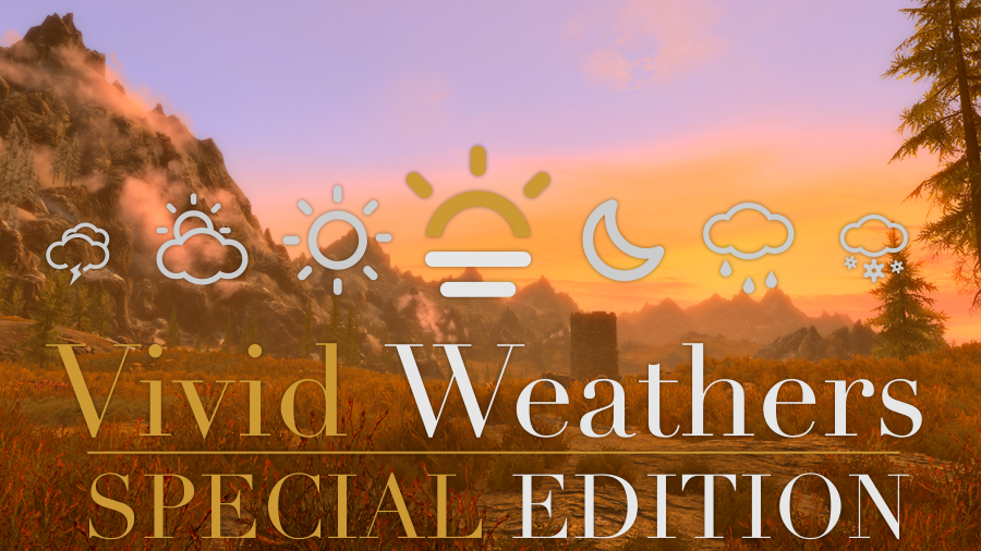 [스카이림 SE] (2017.10.04 up) Vivid Weathers SE v.1.6.11 한글화 : 네이버 블로그