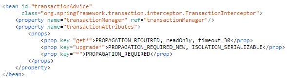 [Spring] TransactionInterceptor 사용하기 - 트랜잭션 속성까지 메소드 단위로 적용 : 네이버 블로그