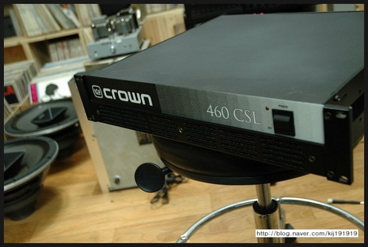 크라운(CROWN) 460CSL 파워앰프(USA) 6817012630 : 네이버 블로그